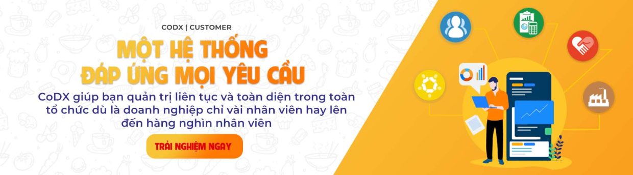 Bộ giải pháp CoDX chuyển đổi số trong ngành F&B