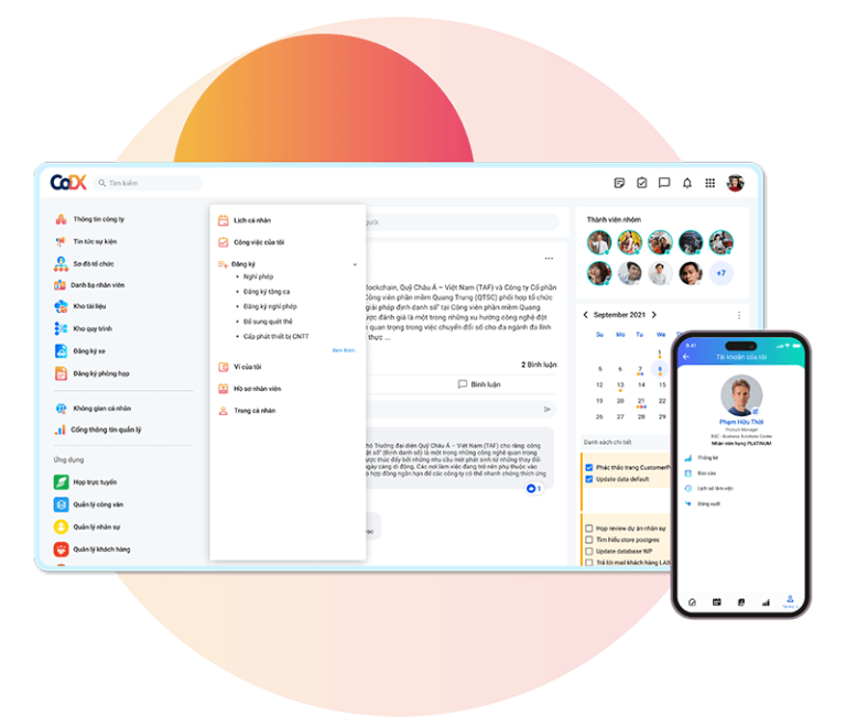 CoDX - Nền tảng chuyển đổi số toàn diện cho doanh nghiệp